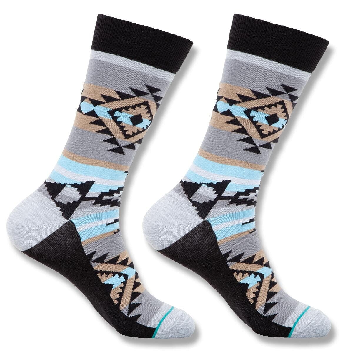 Tribal Blanket Socks - Southwest Indian Foundation - 3927
